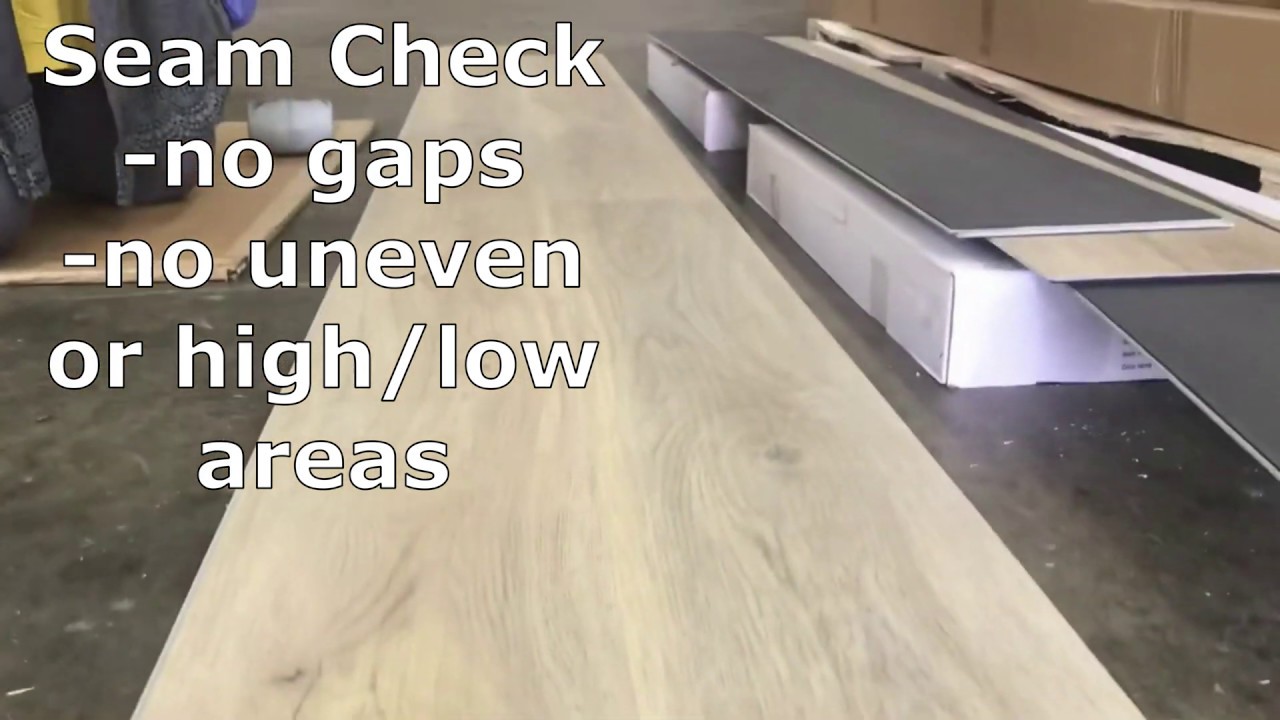 Seam Check when installing Supercore - YouTube