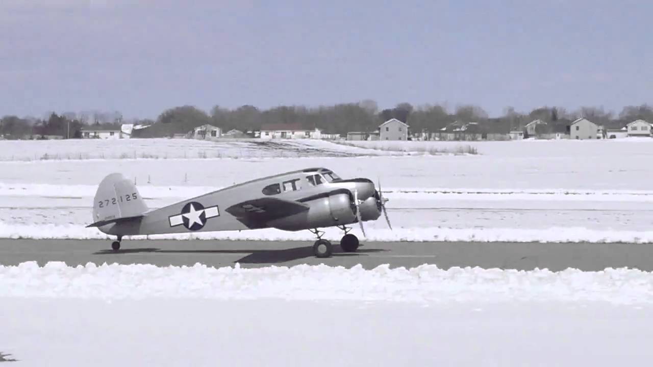 Cessna T-50 Bobcat (Bamboo Bomber) Takeoff RWY 10 | KOEO - YouTube