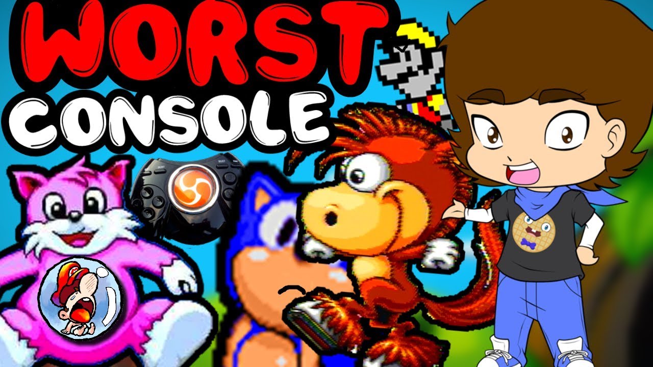 The WORST BOOTLEG RIP OFF Console! - ConnerTheWaffle - YouTube