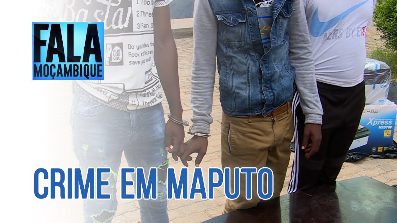 Polícia captura supostos assaltantes na Cidade de Maputo - YouTube