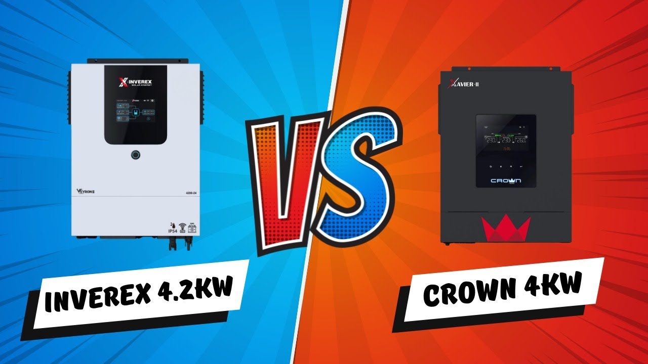 Inverex 4.2kW vs Crown 4kW Inverter | Full Comparison & Review 2025 ...