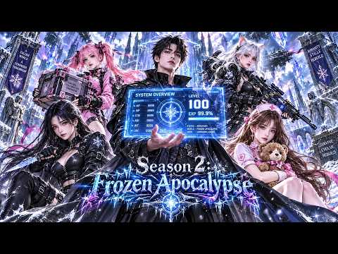 【DUB】Season2: Frozen apocalypse! Awaken SSS maid cafe, build god-tier shelter with beauties!#anime