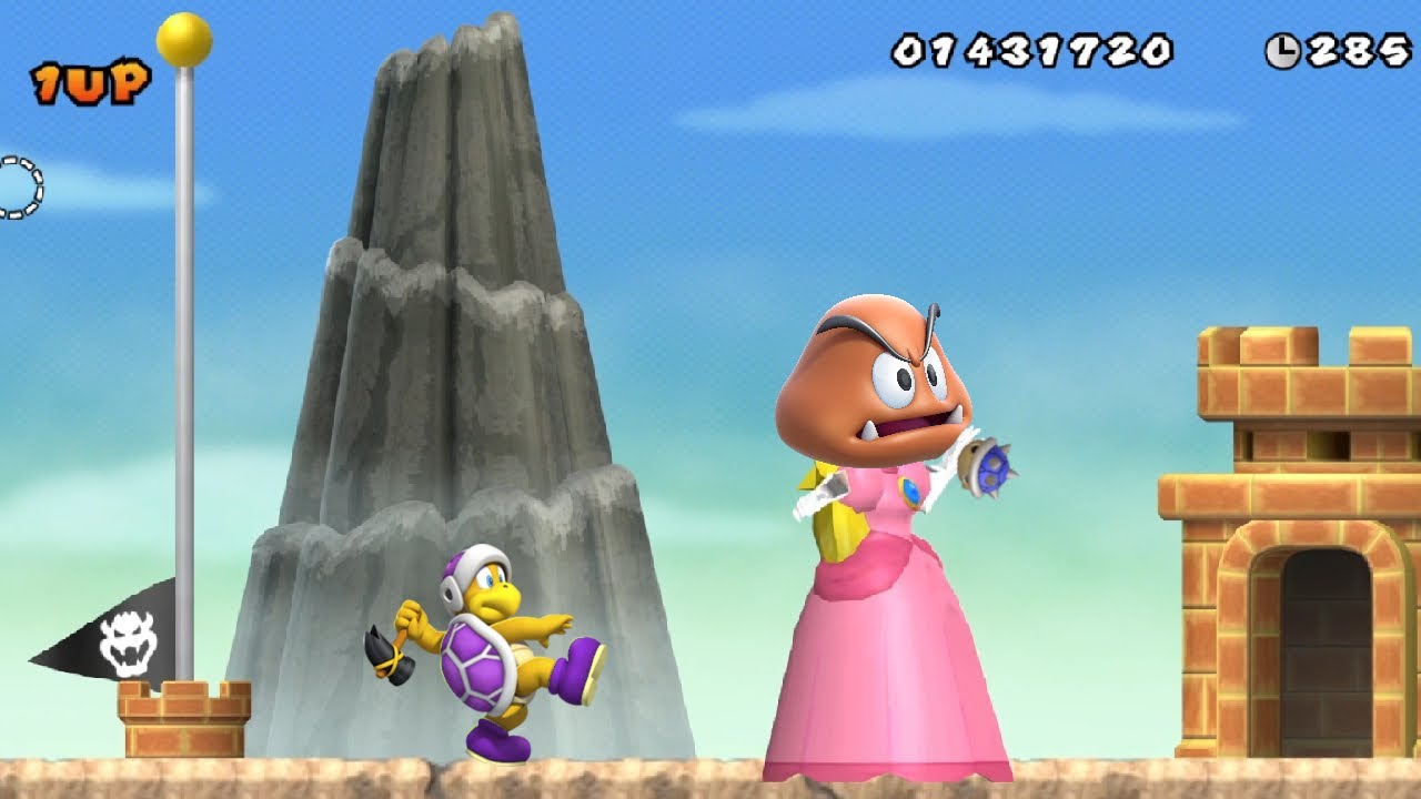 Giant New Super Mario Bros. Wii Peach - Walkthrough - #11 - YouTube