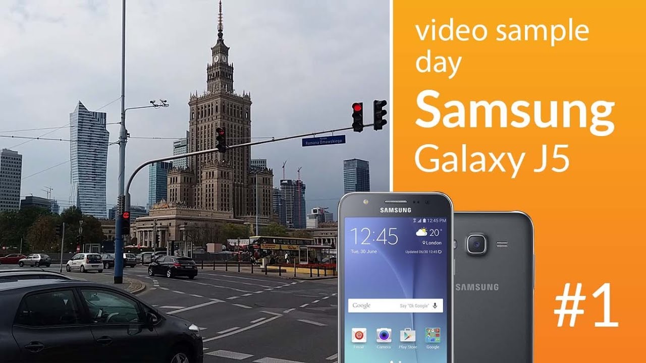 Samsung Galaxy J5 2015 camera test: day video 1 (1080p) - YouTube