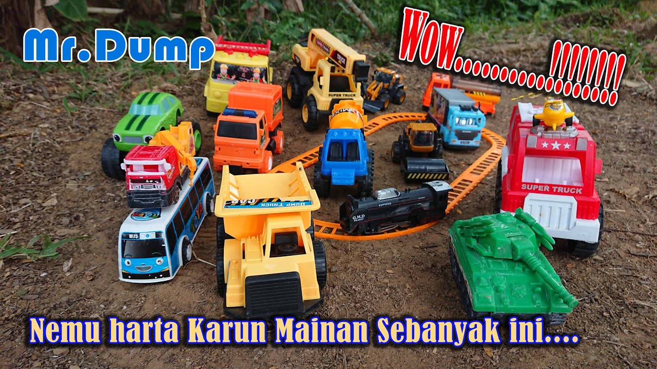 Mr Dump Dapet Harta karun mainan - YouTube