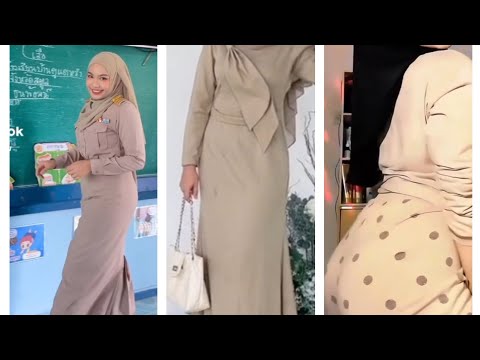 tiktok jilbab bu guru cantik