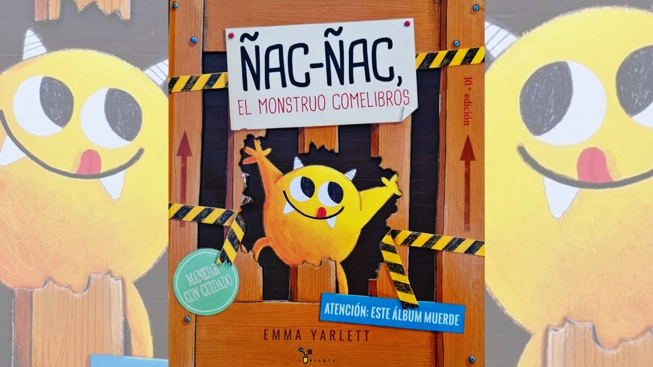 ÑAC-ÑAC EL MONSTRUO COME LIBROS - Emma Yarlett - Lee con Marie - YouTube
