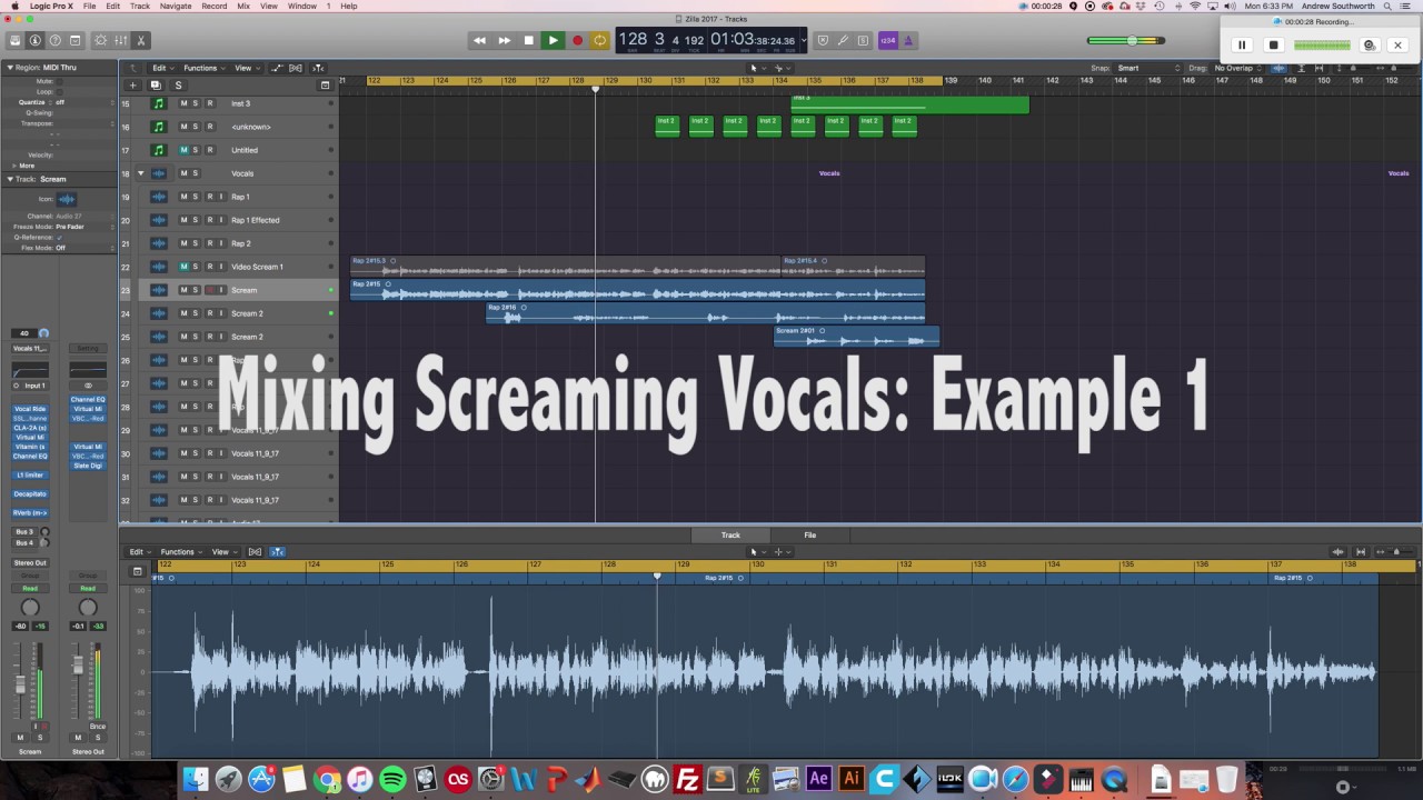 How to Mix Screaming Vocals: Example 1 - YouTube