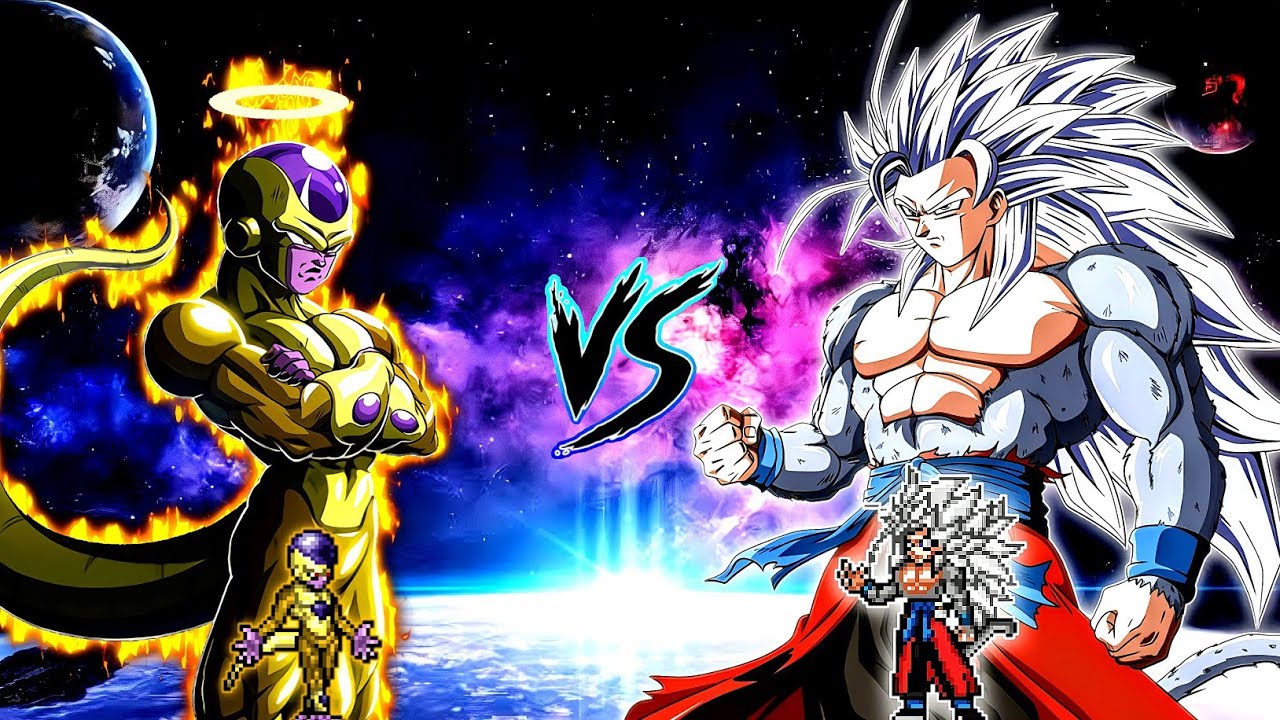 Emperor Frieza JXM V3 OP (all form) (New) VS Xeno Goku V3 OP (all form ...