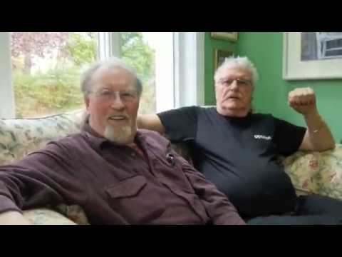 Mick Brockett and Derek "Mo" Moore of the Nektar discuss the light show ...