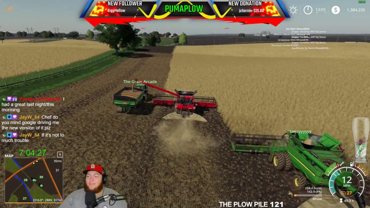 Twitch Livestream | Farming Simulator 19 PC 08/21/2019 County Line ...