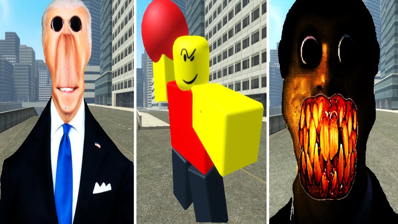 Obunga Rainbow Family Among US Cursed Rainbow Friends JERMA NIGHTMARE ...