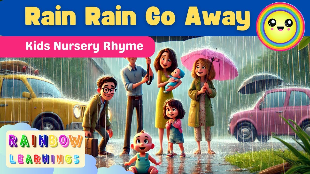 Rain Rain Go Away | Kids Nursery Rhymes | Sing Along With Lyrics - YouTube