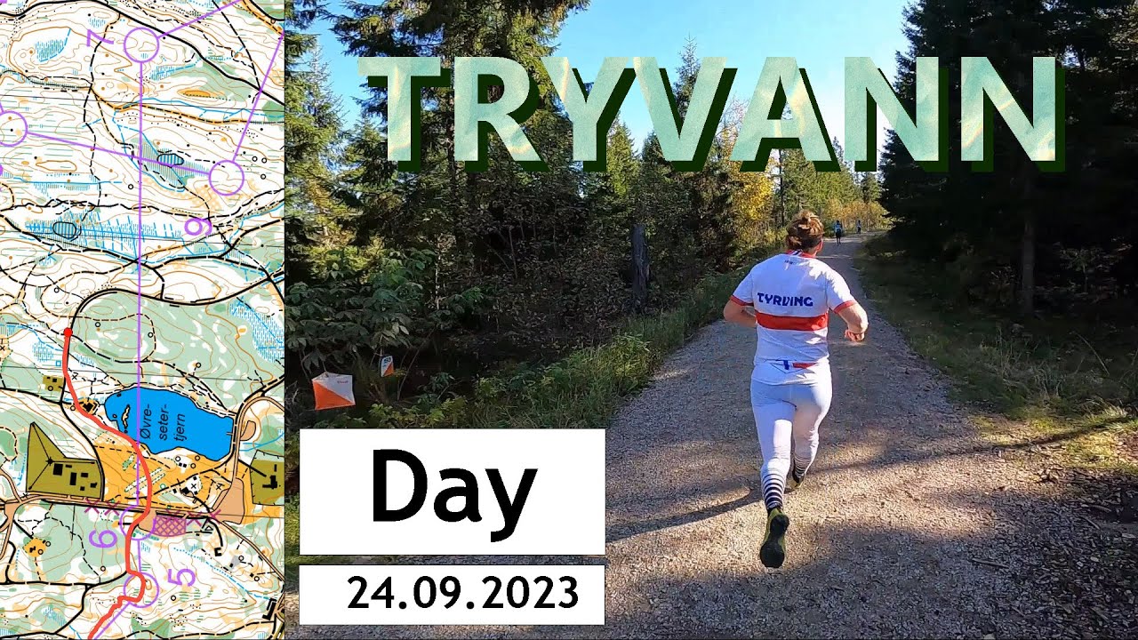 Headcam Orienteering: Tryvann, Oslo - YouTube