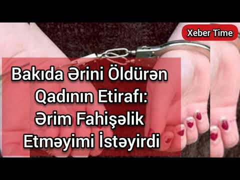 Ərini Öldürən Qadının Etirafı.