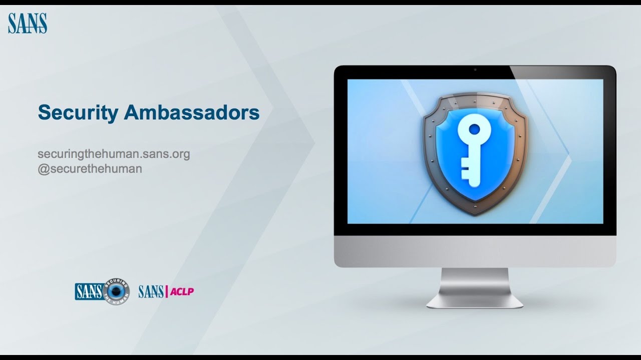 Webcast - Security Ambassadors - YouTube