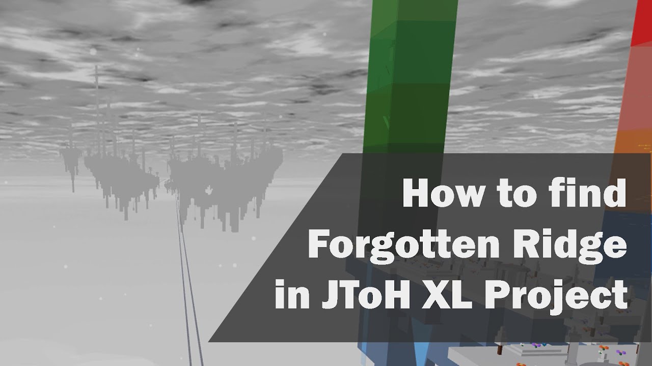 JToH XL Project - How to find Forgotten Ridge - YouTube