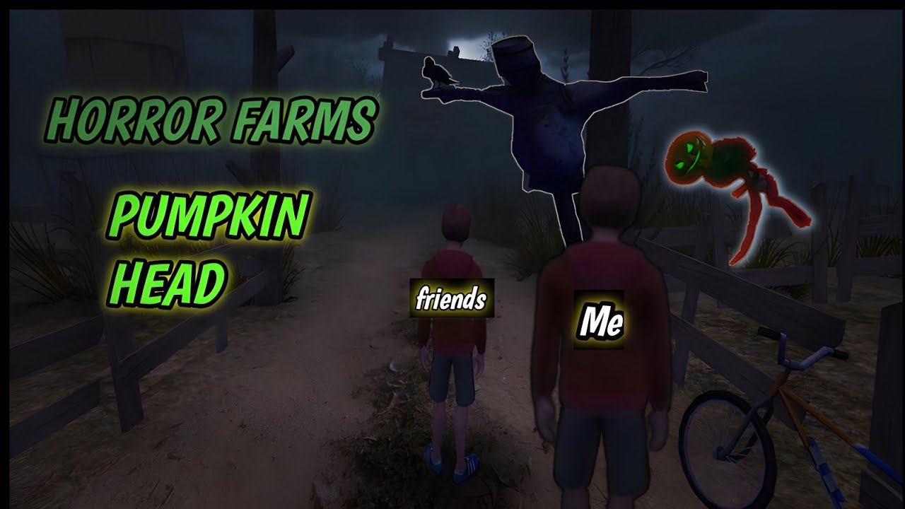Horror Farm pumpkin head||horror Farms Pumpkin Dead - YouTube