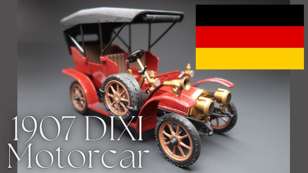 The German Made 1907 DIXI Model Kit is complete!! How Fun!! - YouTube