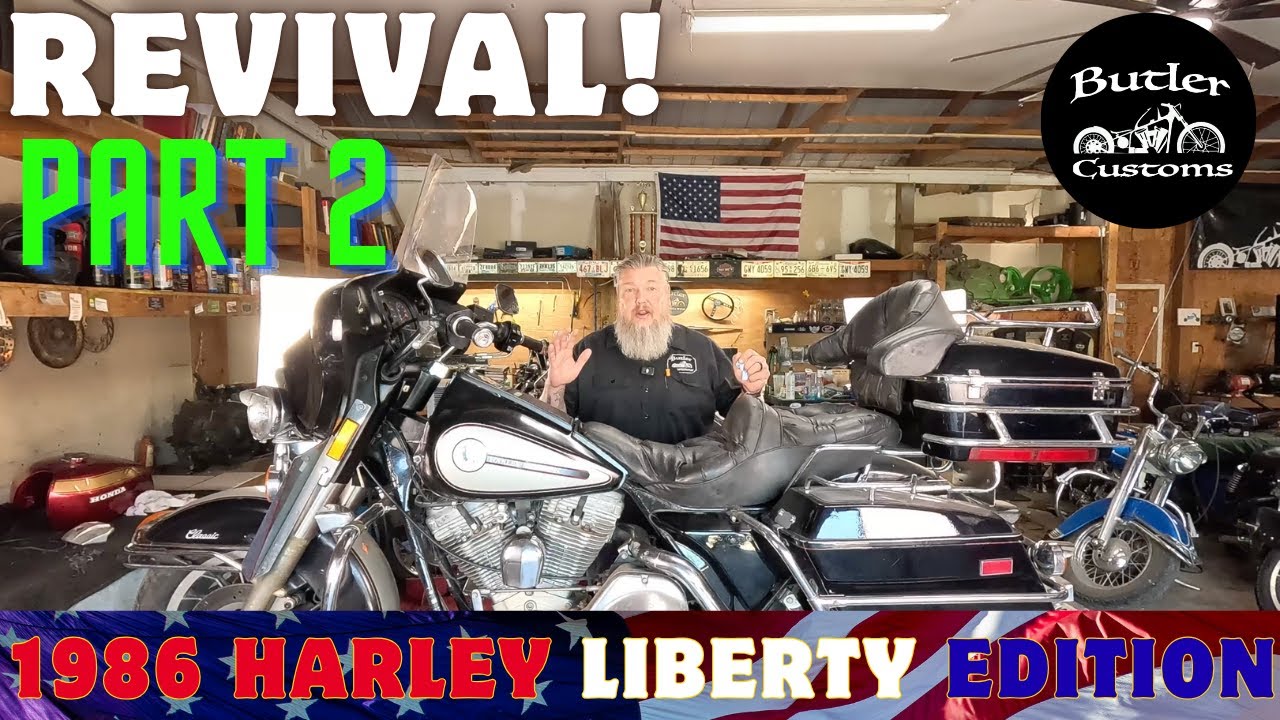 1986 Liberty Harley Davidson Revival! Part 2 - YouTube