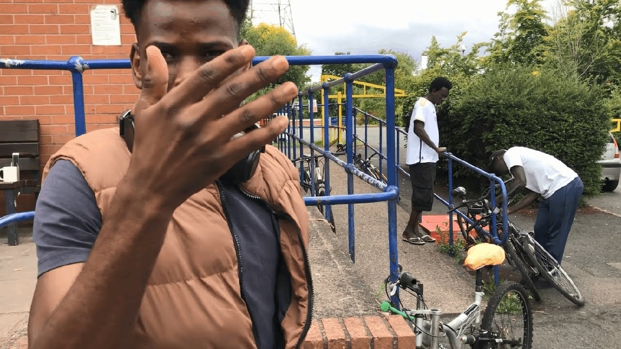 Migrant grabbed my arm and I saw a rat - YouTube