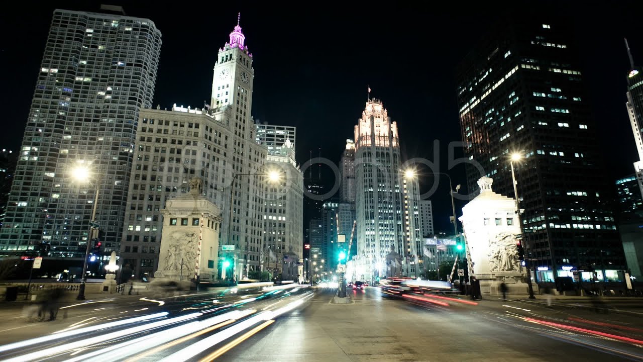 Downtown Chicago Timelapse. Stock Footage - YouTube