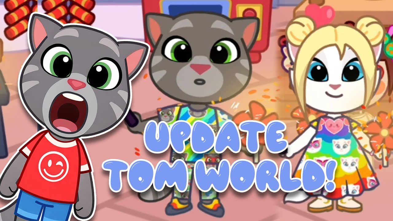 My Talking Tom Friends World - Tom,s Family, New locations, new clothes ...