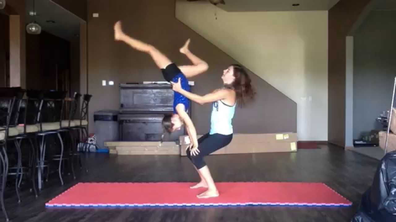 Two and Three Person Acro - YouTube