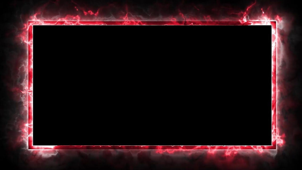 Glowing frame black screen | Frame template black screen | Border ...