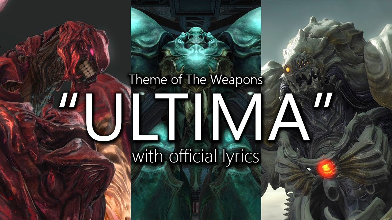 "Ultima (Scions and Sinners)" with Official Lyrics (Weapons Theme ...