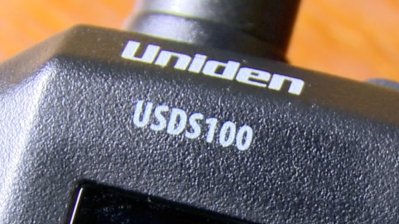 Unboxing of the Australian version of the Uniden SDS 100 the USDS 100 ...