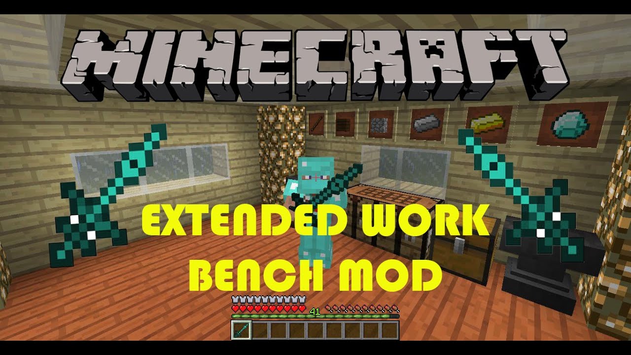 Extended Work Bench Mod Review | Minecraft 1.7.2 | Chuso18Gamer - YouTube