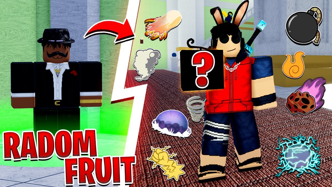 TENHO que DERROTAS TODOS os BOSSES ESSA RADOM FRUIT no BLOX FRUITS ...
