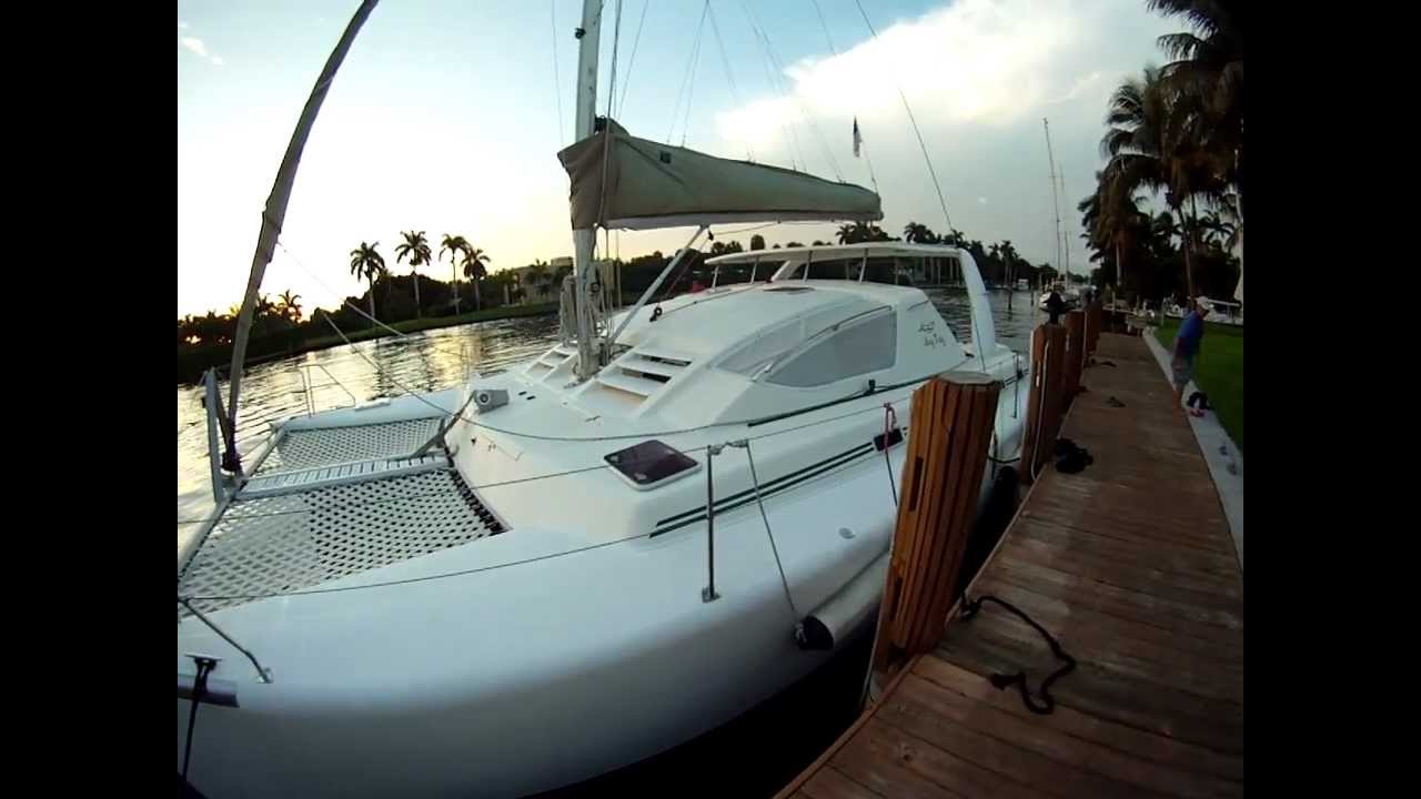ADMIRAL 38 Catamaran in Fort Lauderdale Exterior - YouTube