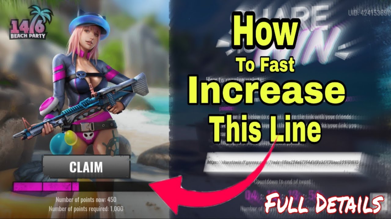 How to Get Beach Party Female Bundle ||Free Fire Event|| #FireZoneঅসম ...