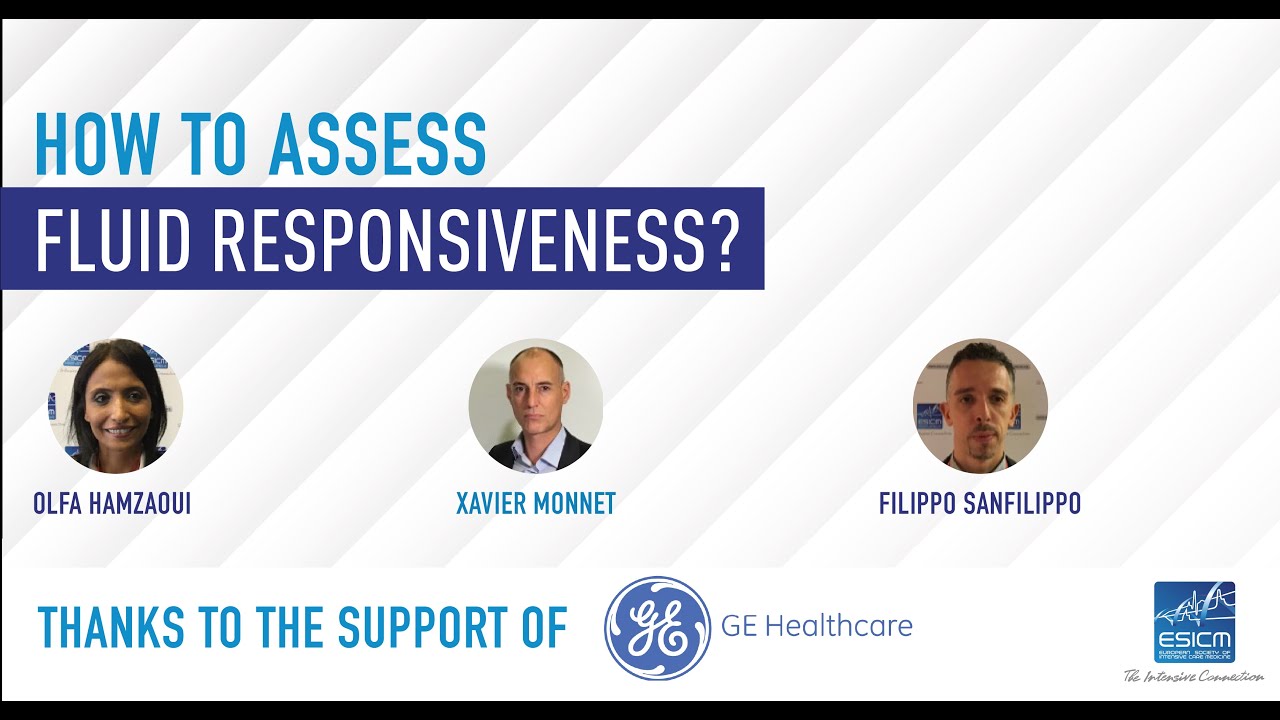 How to assess fluid responsiveness? - YouTube