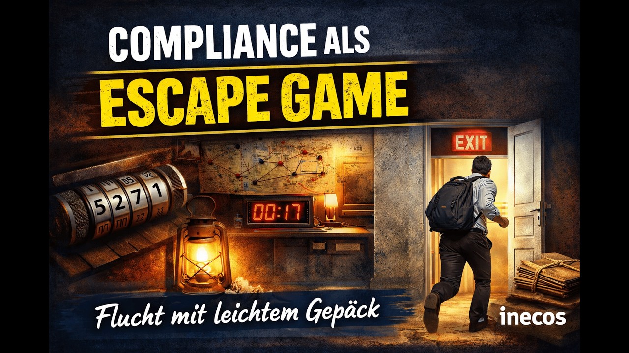 Ontegrity Compliance Escape Game: „Flucht mit leichtem Gepäck?“ - YouTube