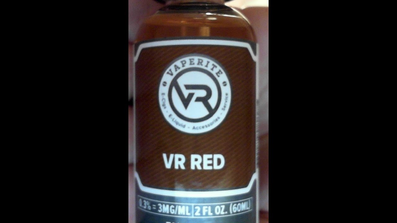Vape Rite - VR Red - YouTube