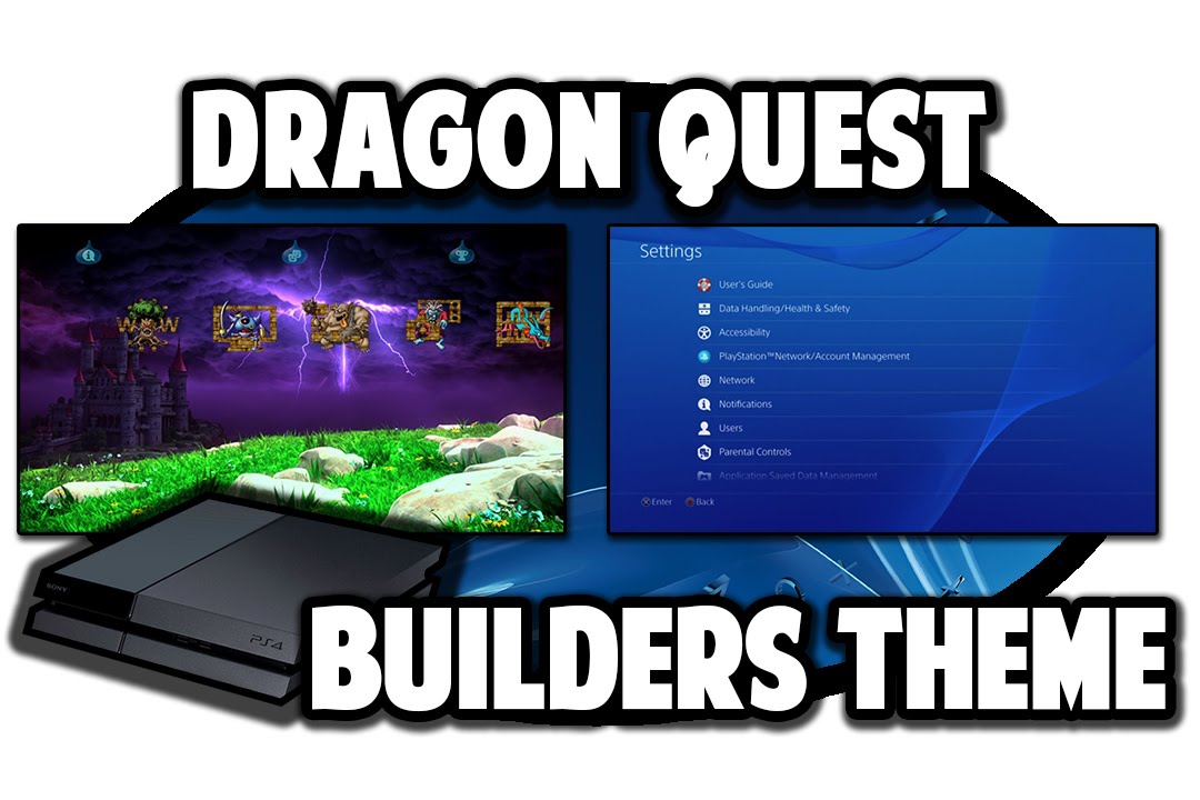 [PS4 THEMES] Dragon Quest Builders Theme Video in 60FPS - YouTube