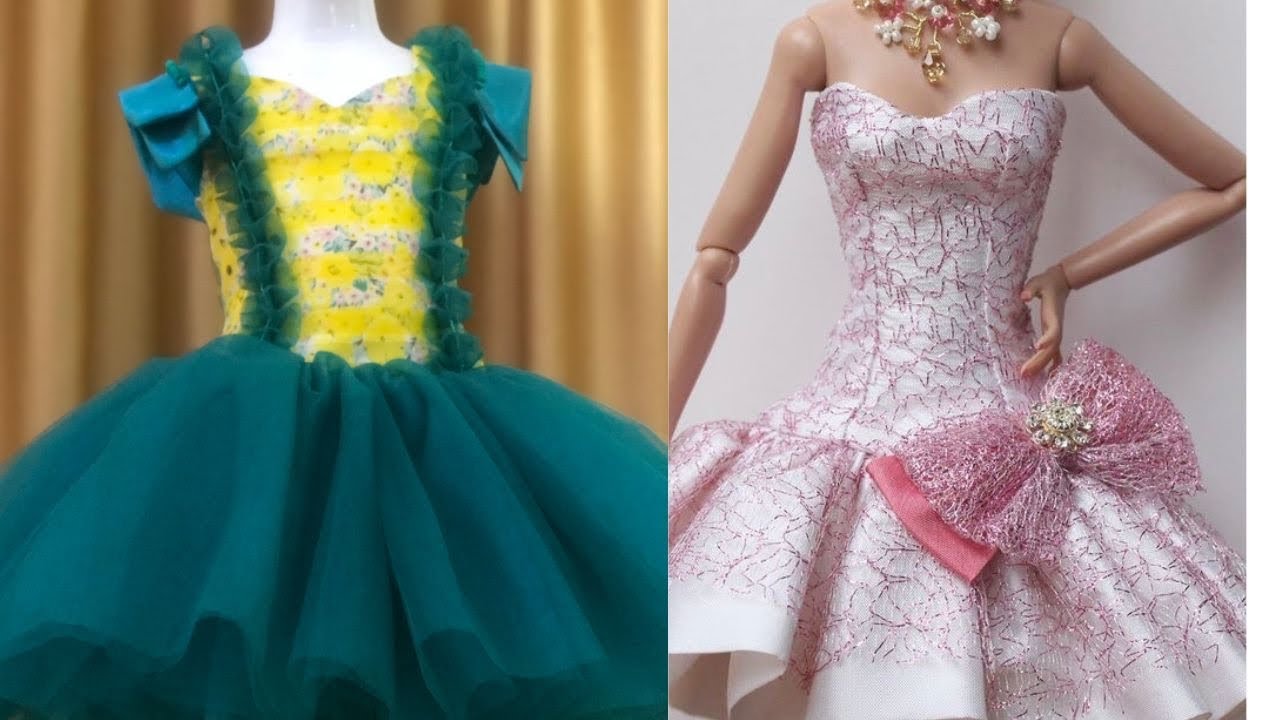 How to Draft and Sew a Stunning Low Waisted Pleated Party Ball Dress ...