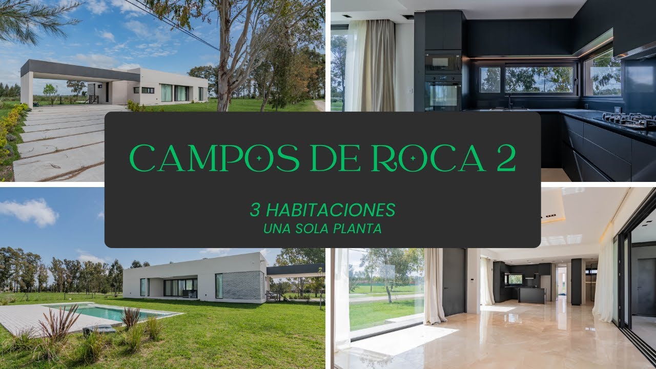 Venta de Casa a Estrenar en Campos de Roca 2 - YouTube