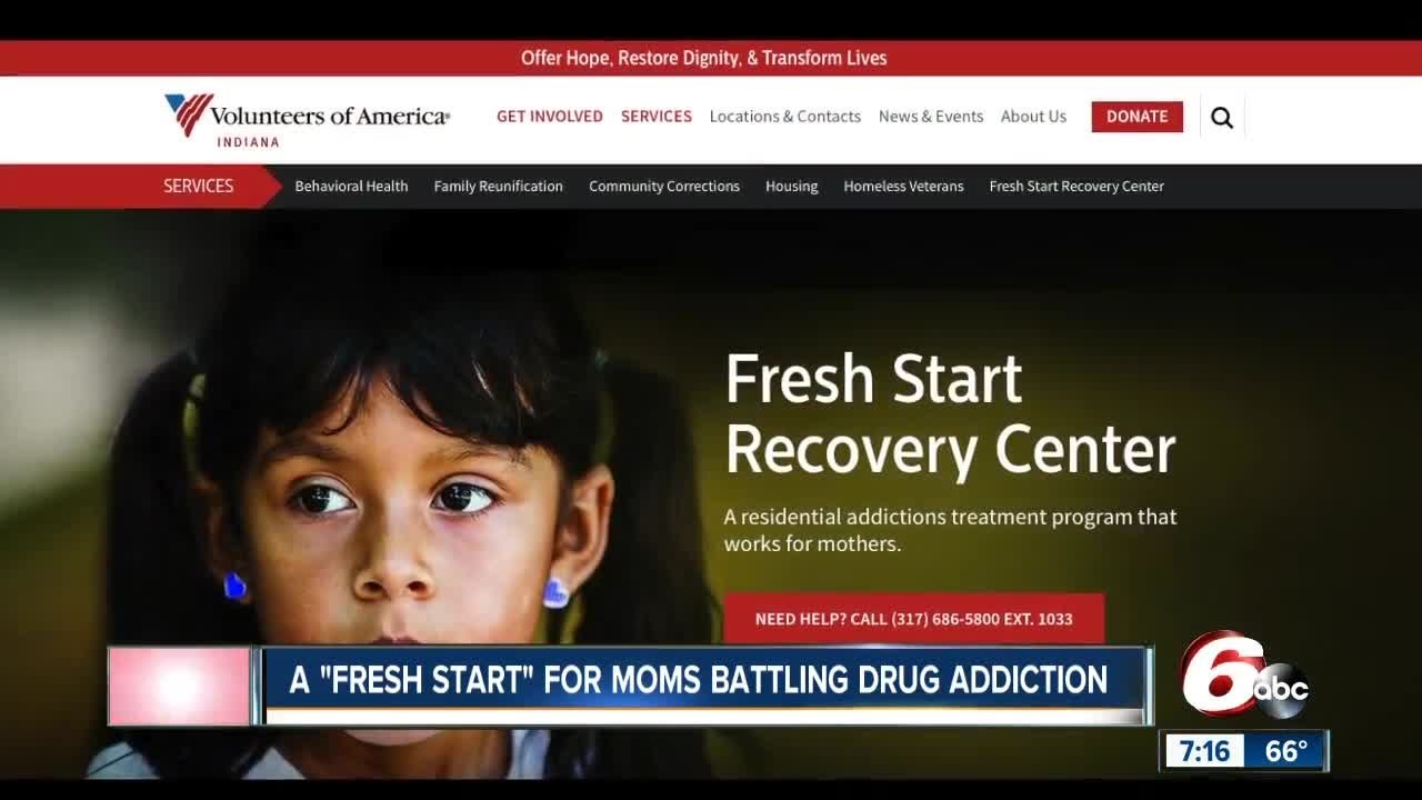Fresh Start program helps moms battling drug addiction - YouTube