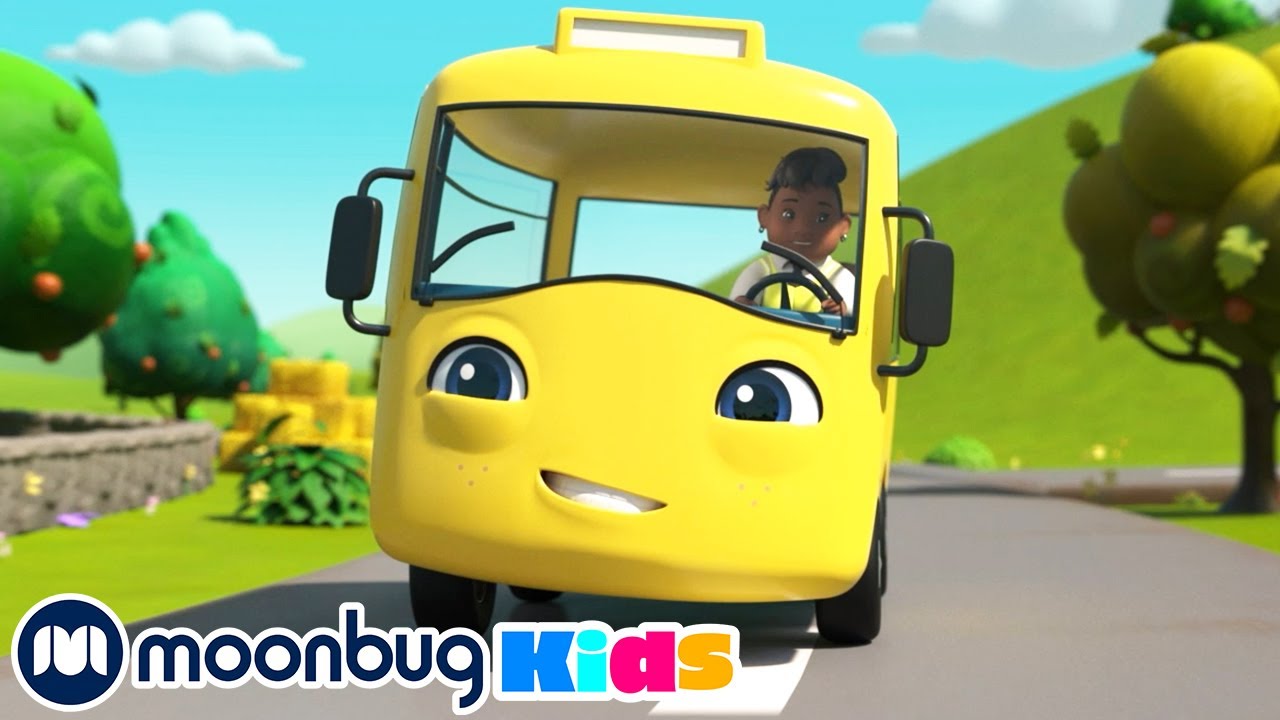 Wheels on the Bus - Lellobee Nursery Rhymes l Cartoons for Kids ...