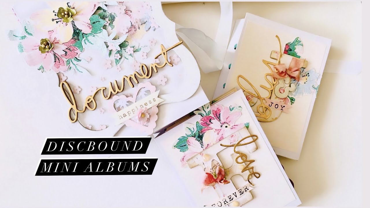 Scrapbook Album disc bound album flip through Project Share Album Disc ...