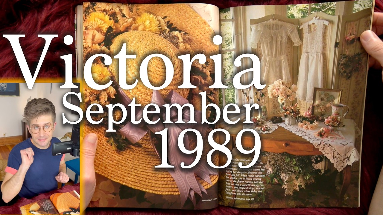 Victoria Magazine Sept 1989 | Cole Chickering - YouTube