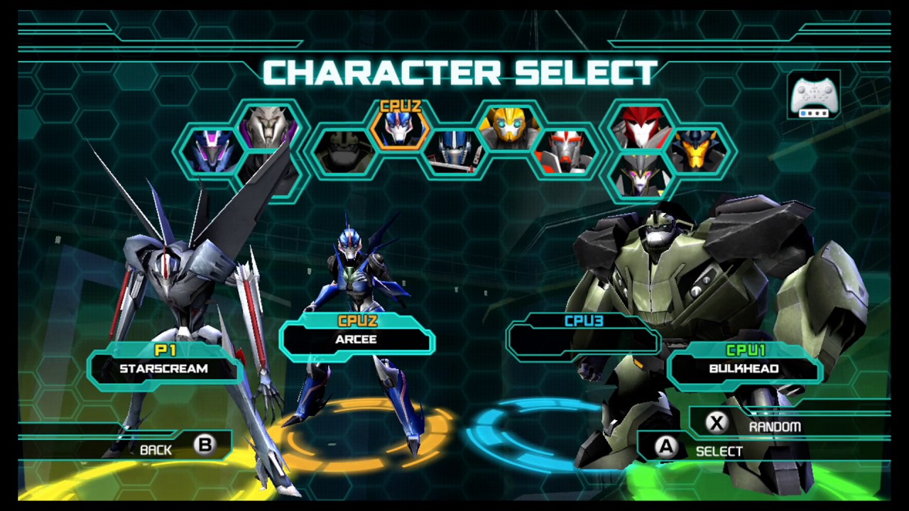 Transformers Prime The Game Wii U Multiplayer part 11 - YouTube