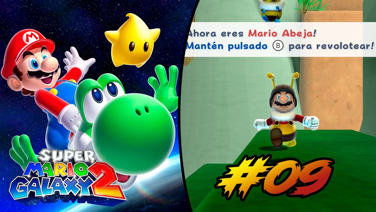 Vuelve Mario abeja - Super Mario Galaxy 2 #09 - YouTube