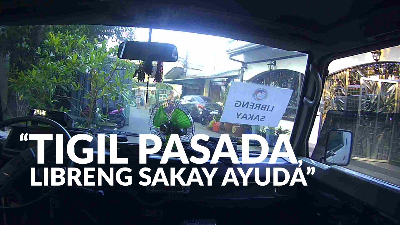 TIGIL PASADA, LIBRENG SAKAY AYUDA - YouTube
