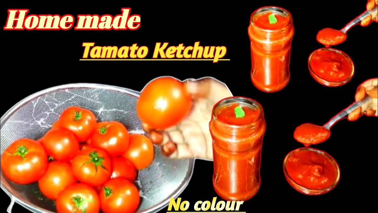 Tamato Kachap Recipe | Home Made Tamato Sauce | टमाटो केचअप रेसिपी ...