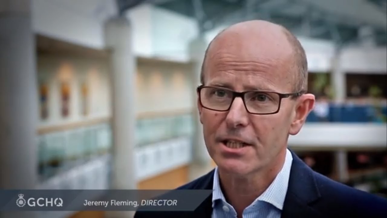 GCHQ's Director Jeremy Fleming - YouTube